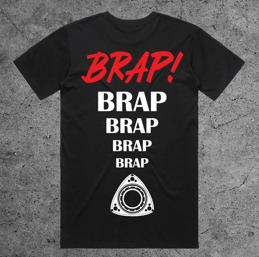 Brap, Brap, Brap Rotary T-Shirt – SevenThreads